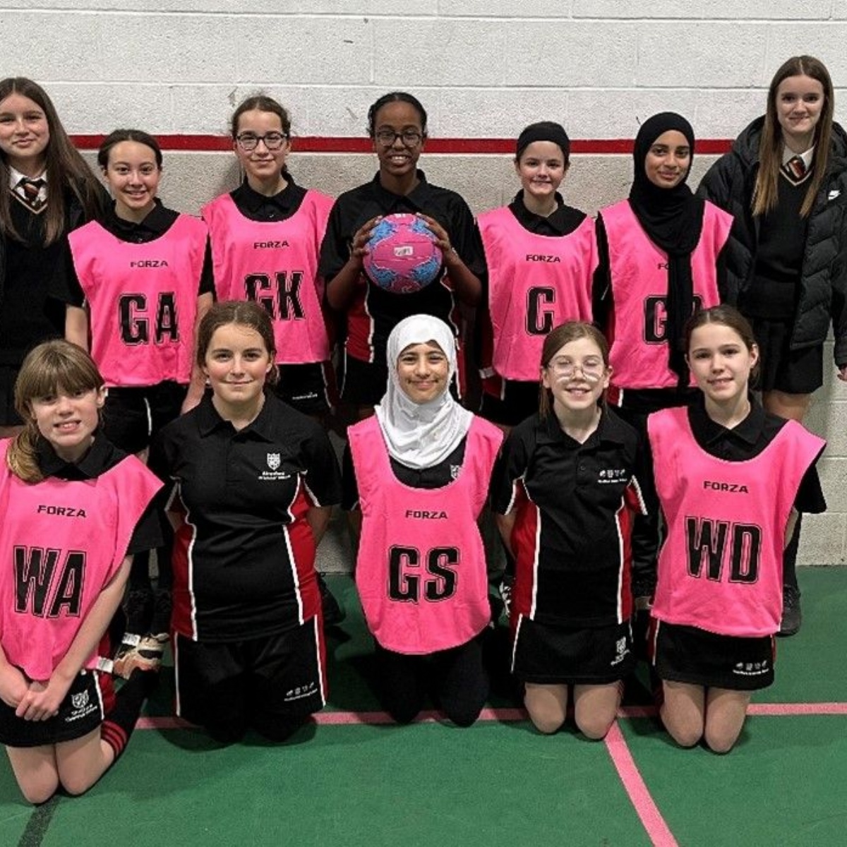 Stretford Grammar School - 7B-Team Netball