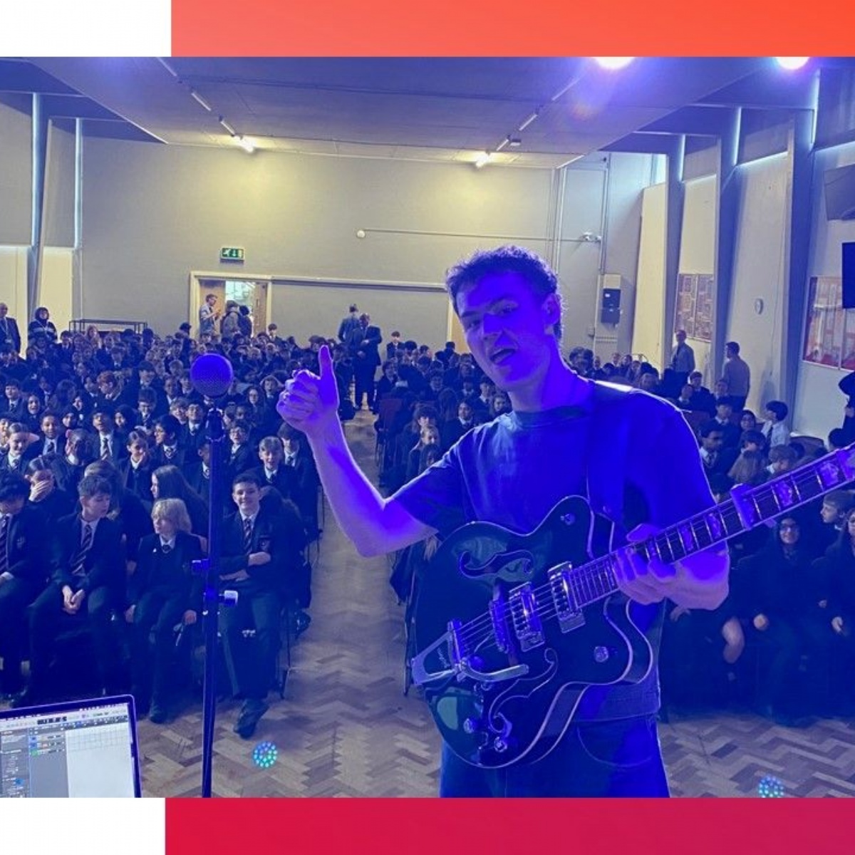 Stretford Grammar School - Singer-Songwriter Harry Lyon Inspires ...